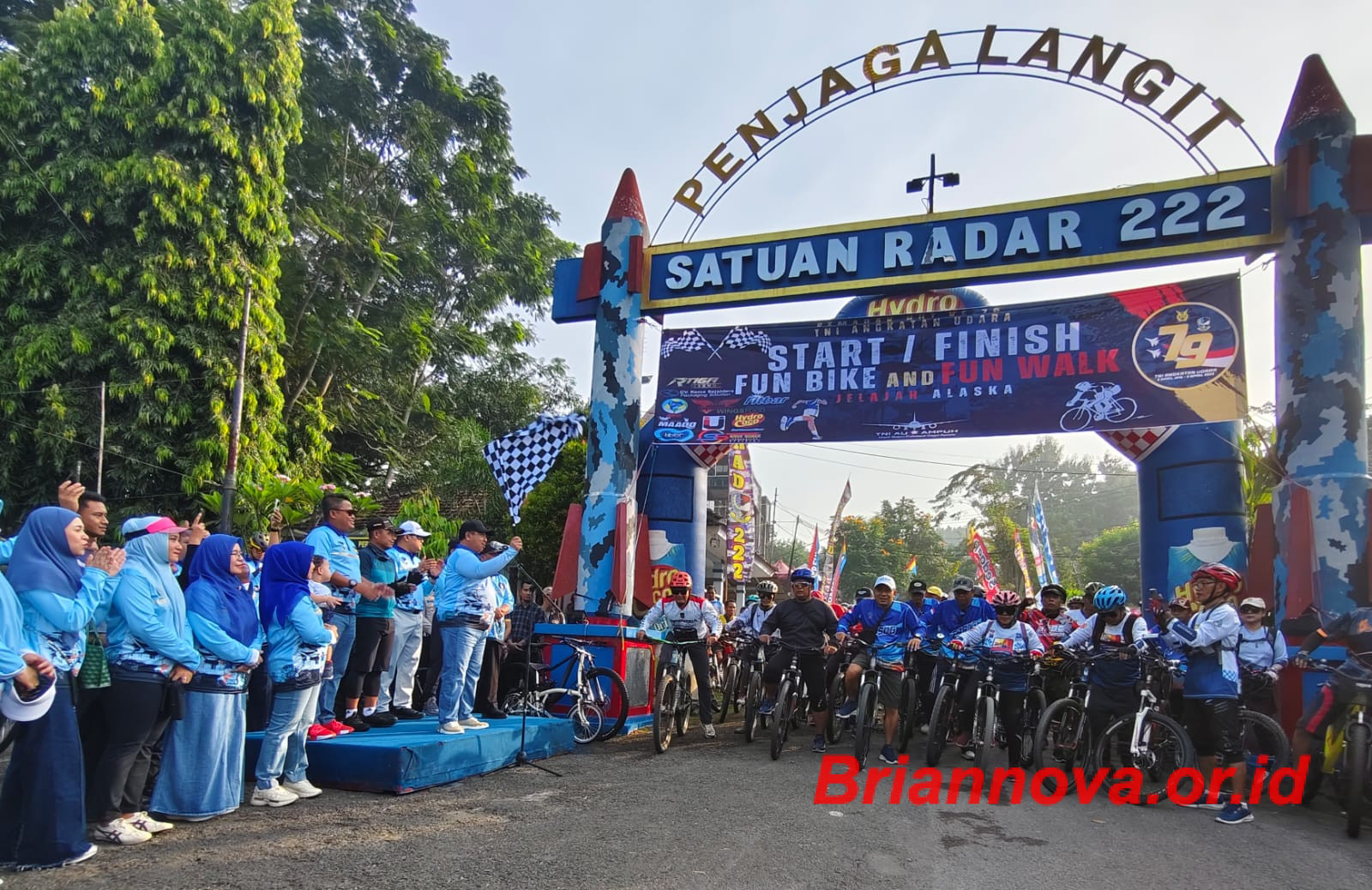 Perayaan HUT TNI AU ke 79 Menjadi Tali Silaturahmi Satrad 222 dan ...